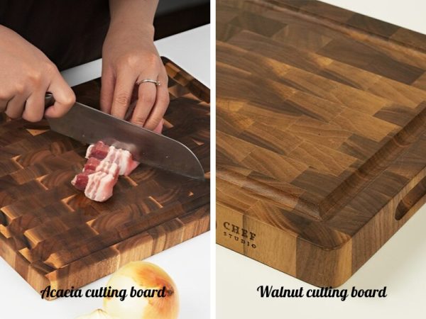 Acacia vs walnut cutting board - Which is better?